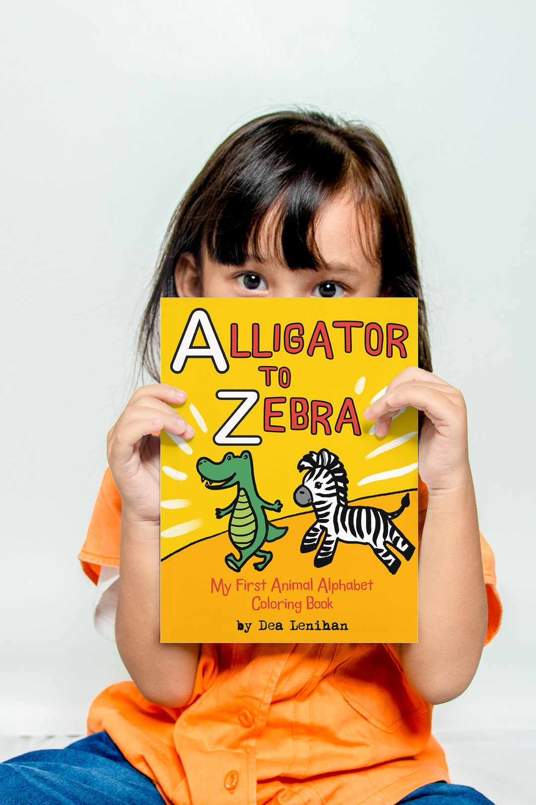 Alligator to Zebra Coloring Book Digital Download Ages 2 to 5 - Etsy