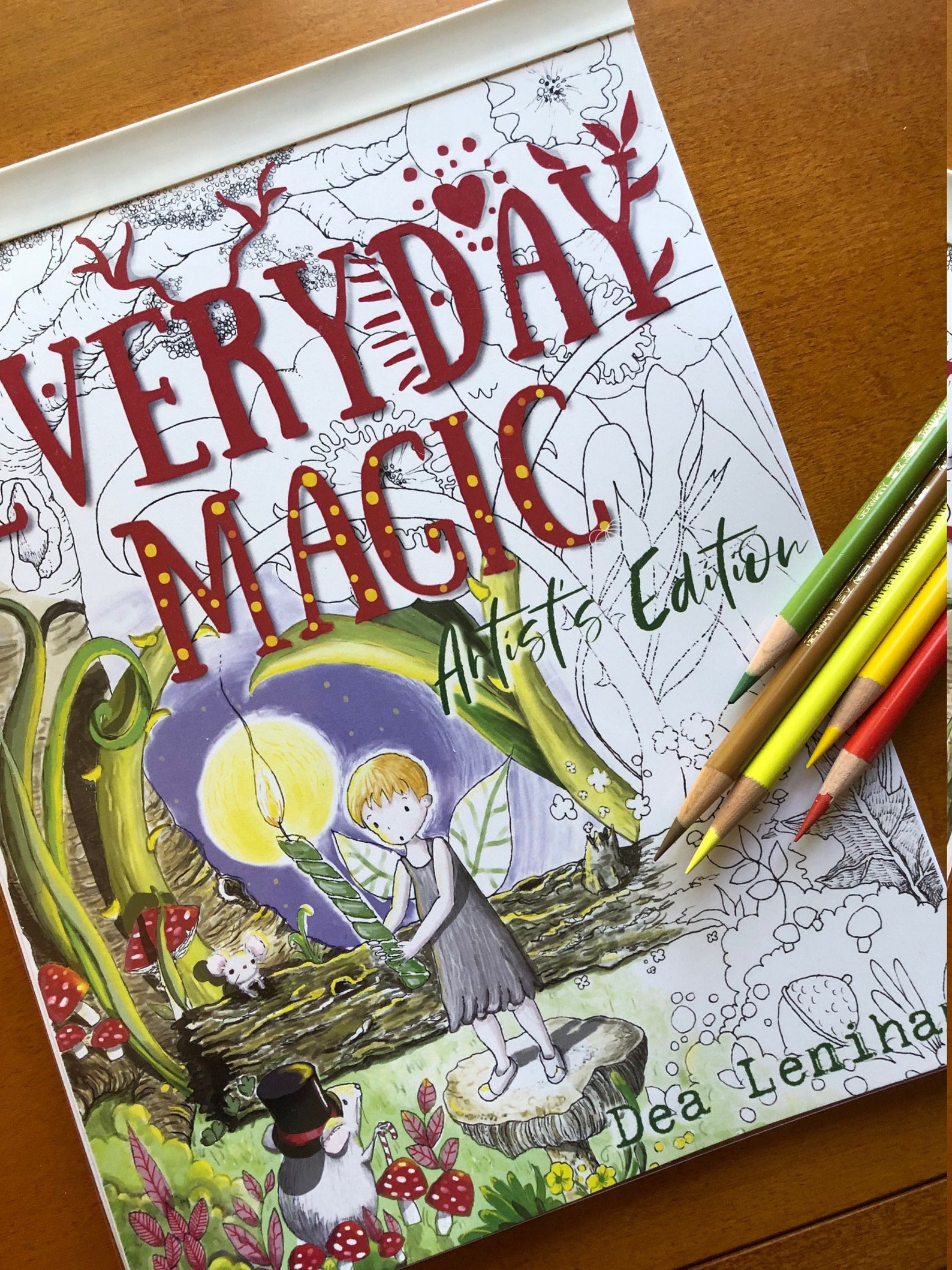 EVERYDAY MAGIC PDF Coloring Book Downloadable - Etsy