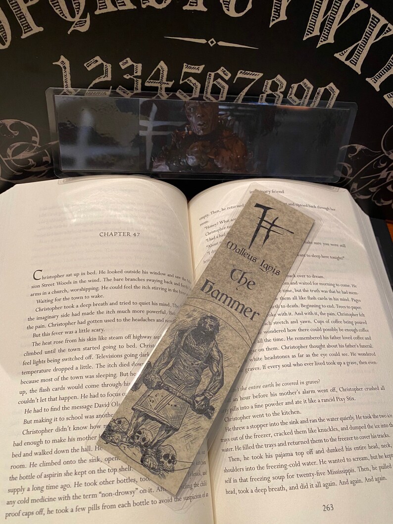 The Hammer Thirteen Ghosts Bookmark - Etsy