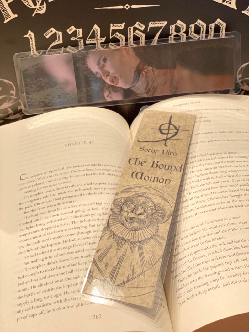 The Bound Woman Thirteen Ghosts Bookmark - Etsy
