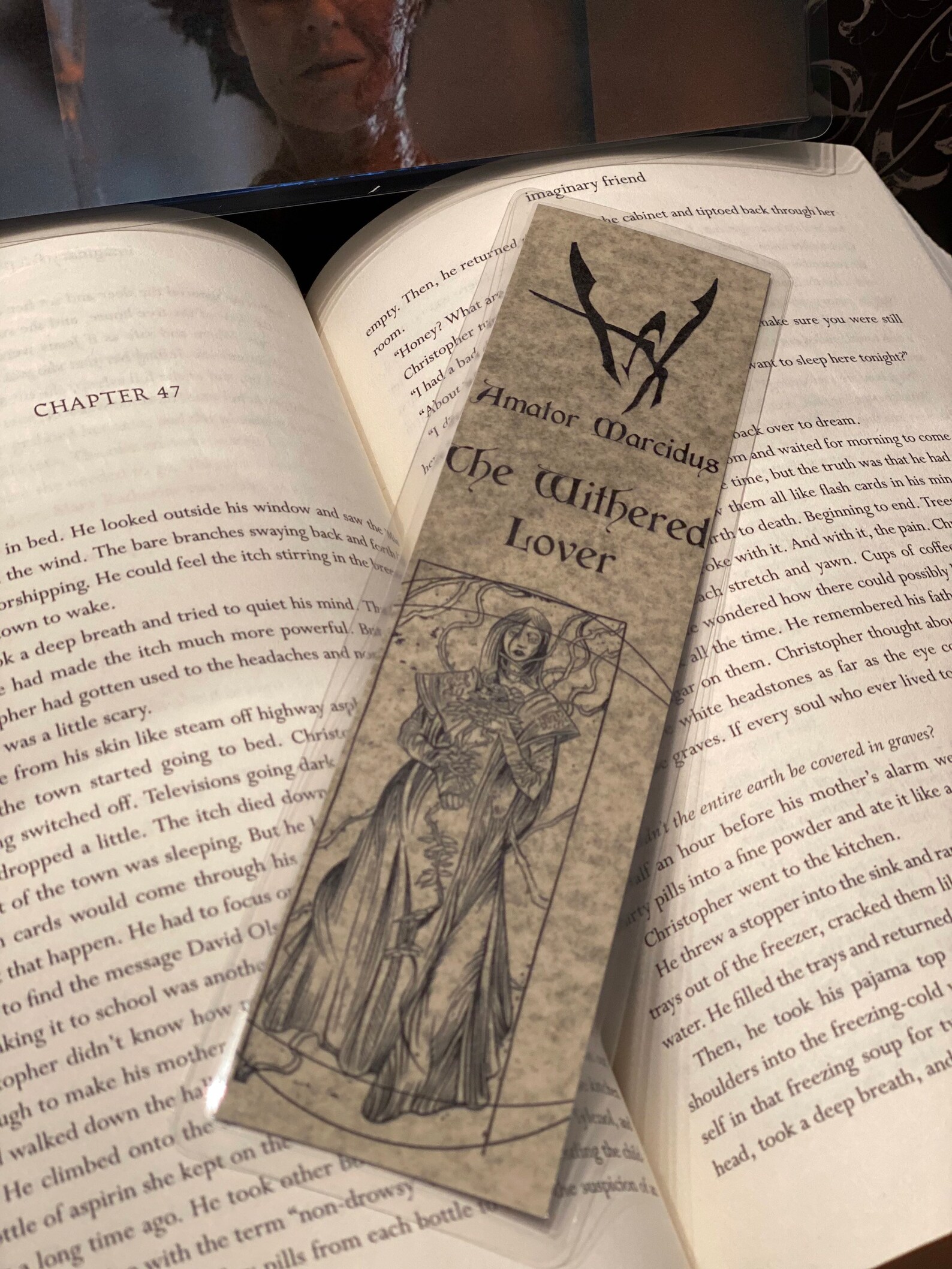 The Withered Lover Thirteen Ghosts Bookmark - Etsy