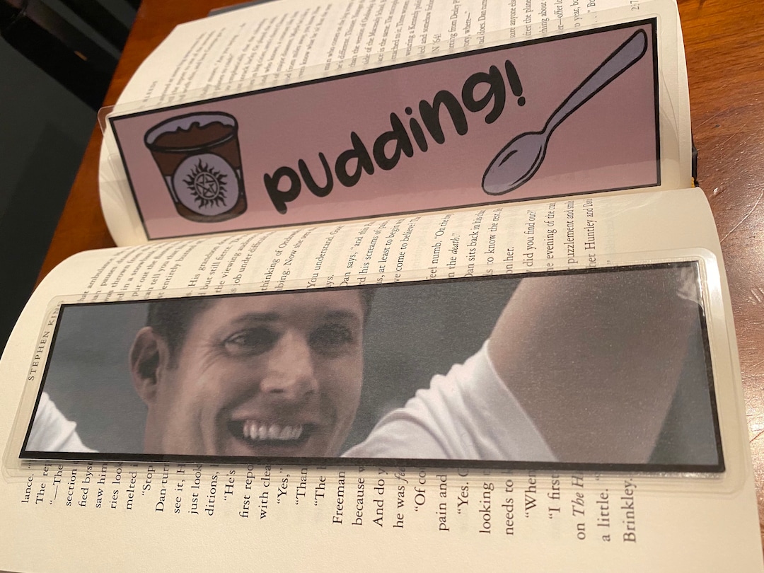 Supernatural Bookmark pudding - Etsy