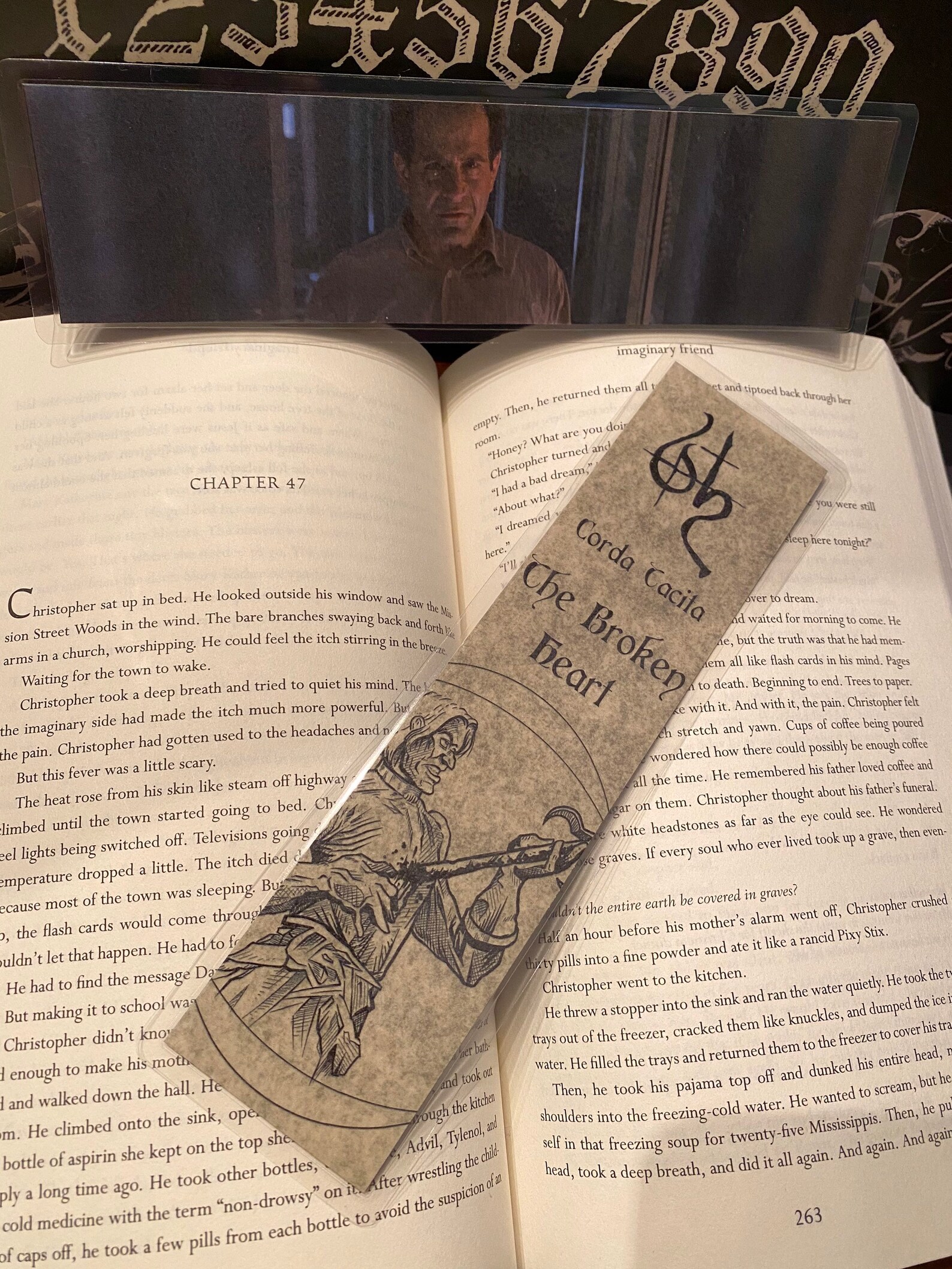 The Broken Heart Thirteen Ghosts Bookmark - Etsy