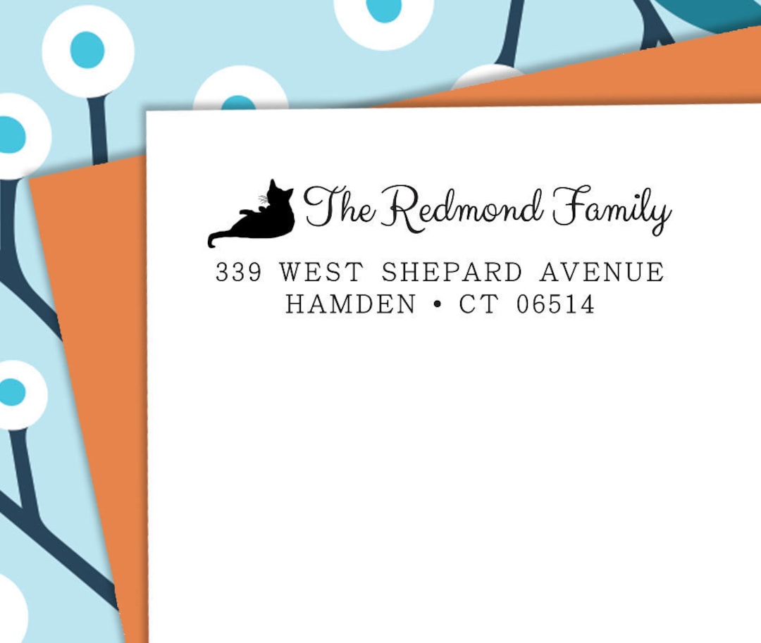 Self-inking CUSTOM STAMP, Pre Inked/self-inking, Address Stamp, Custom ...