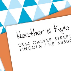 Self-inking CUSTOM STAMP, Pre Inked/self-inking, Address Stamp, Custom ...