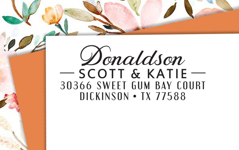 Self-inking CUSTOM STAMP Pre Inked/self-inking Address | Etsy Self-inking CUSTOM STAMP Pre Inked/self-inking Address | Etsy