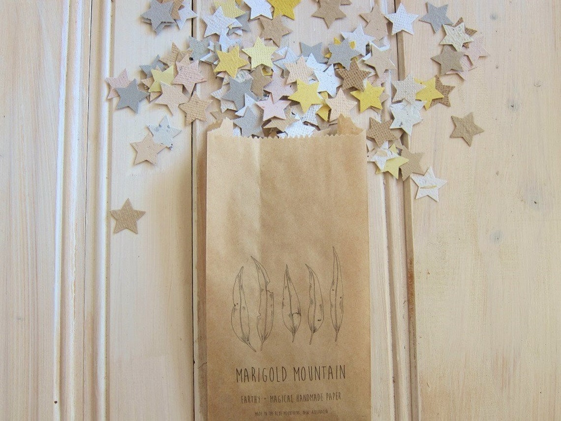 Earthy Paper Confetti / Eco Friendly Paper Decoration / - Etsy Australia