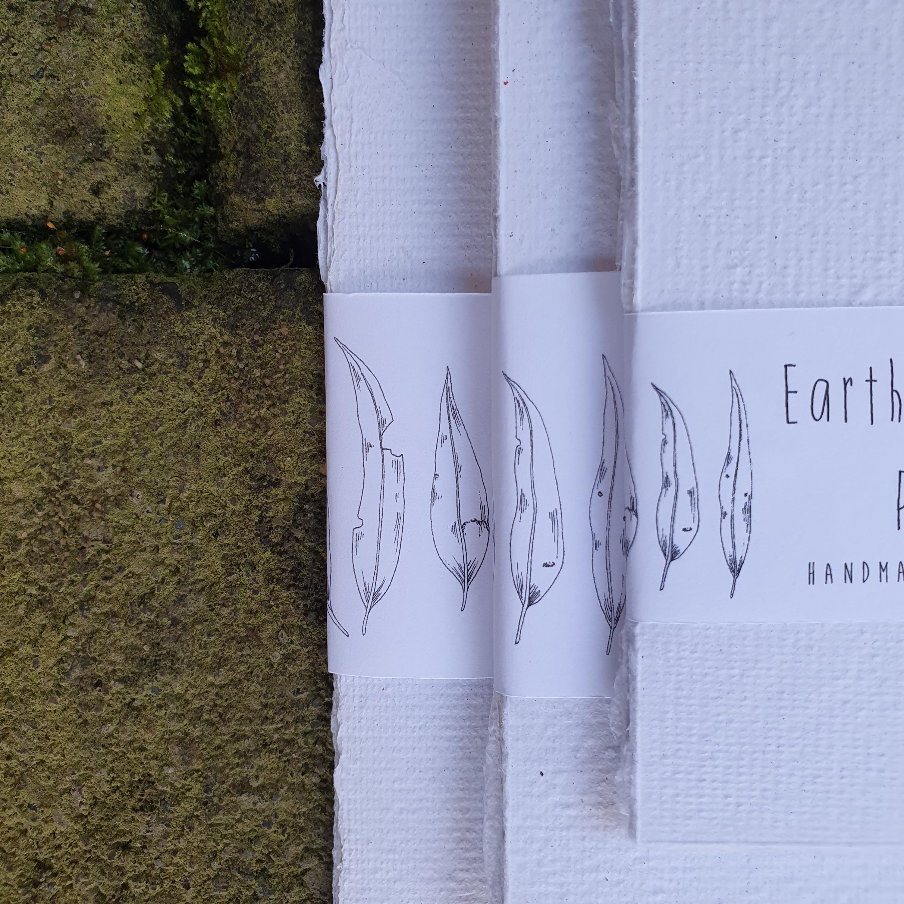 White Handmade Paper Sheets / Recycled Paper /printable Paper / Letter ...