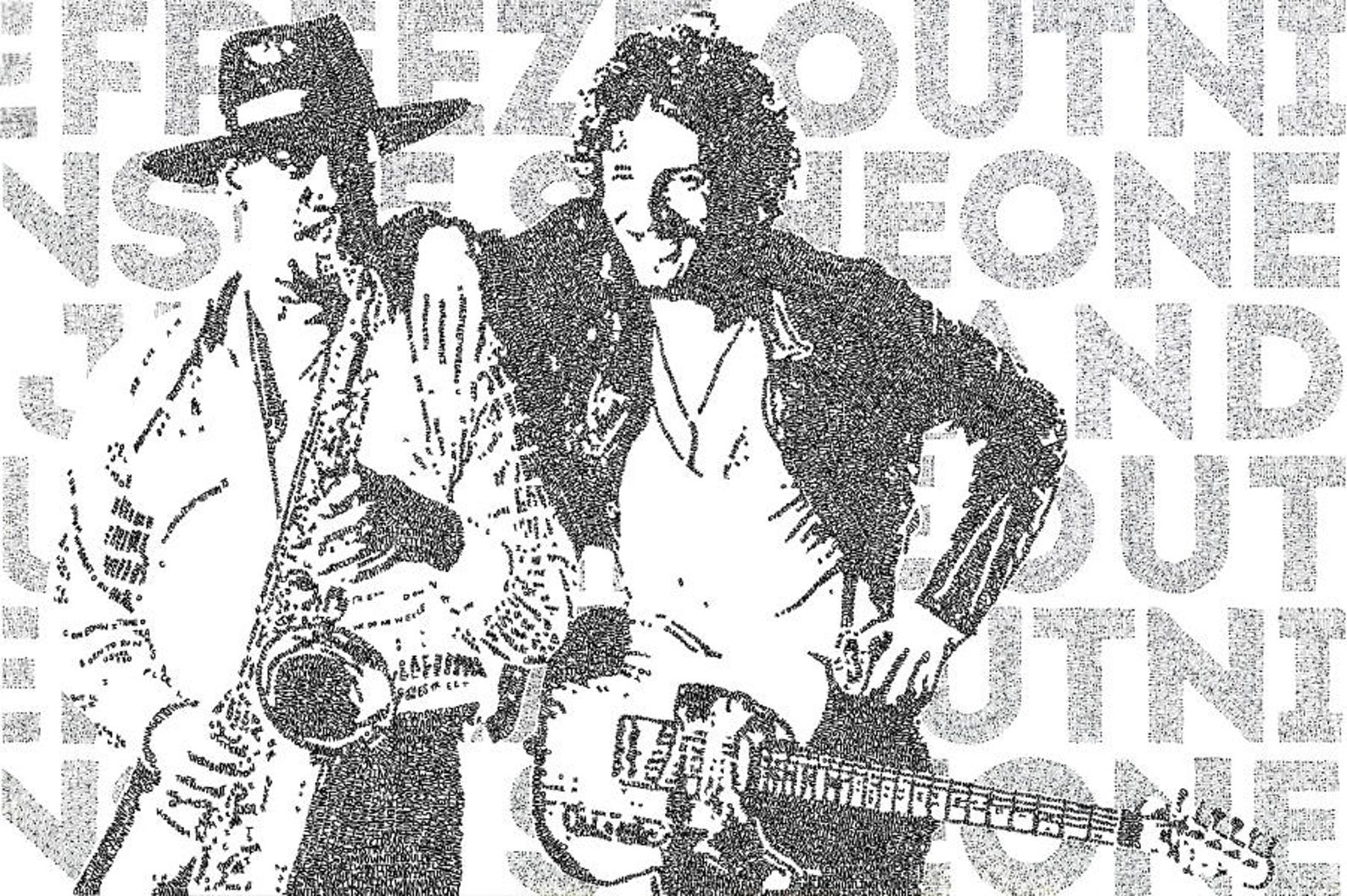 Bruce Springsteen Lyric Poster Print - (3) 12x18 - Handmade With Lyrics ...