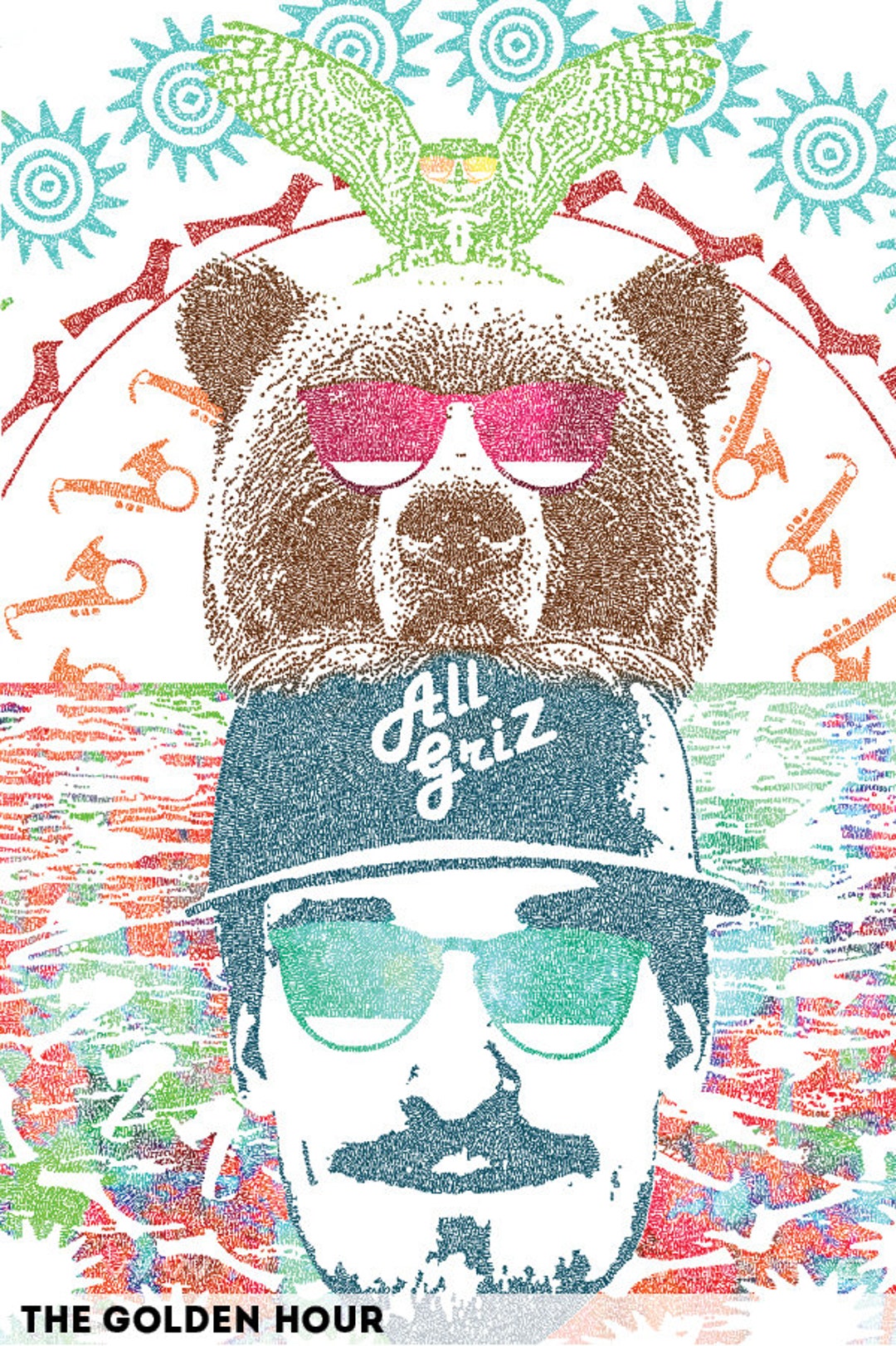 Griz Lyric Poster Print - 12x18 - Handmade With Lyrics - Chasing the ...