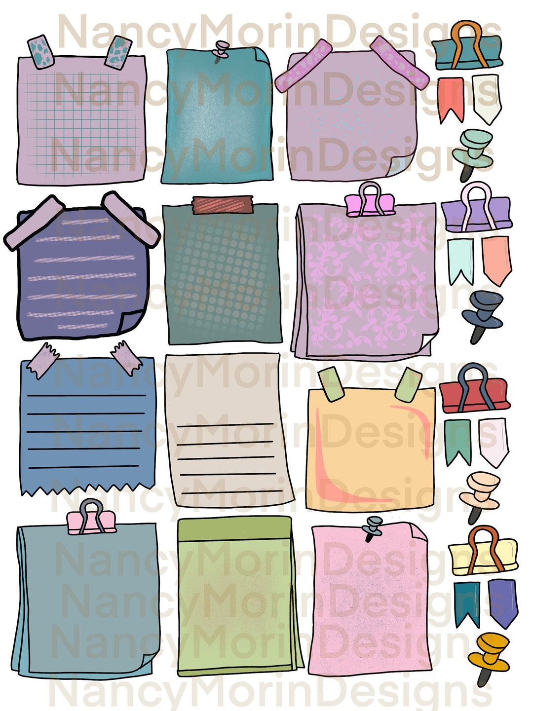 Digital Sticky Notes - Etsy