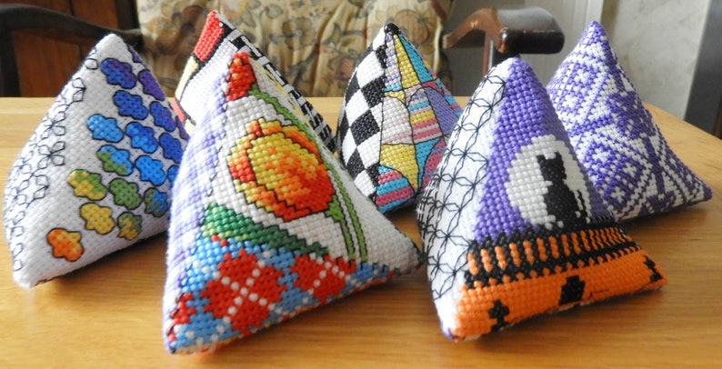 6 Cross Stitch and Blackwork Humbug Patterns PDF Download - Etsy