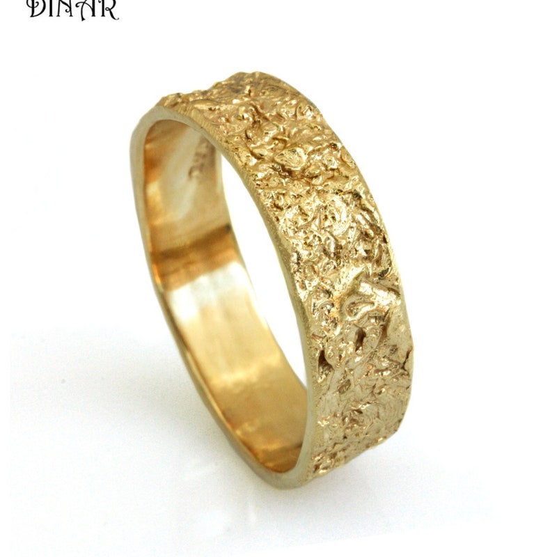 Rough Texture Ring - Etsy