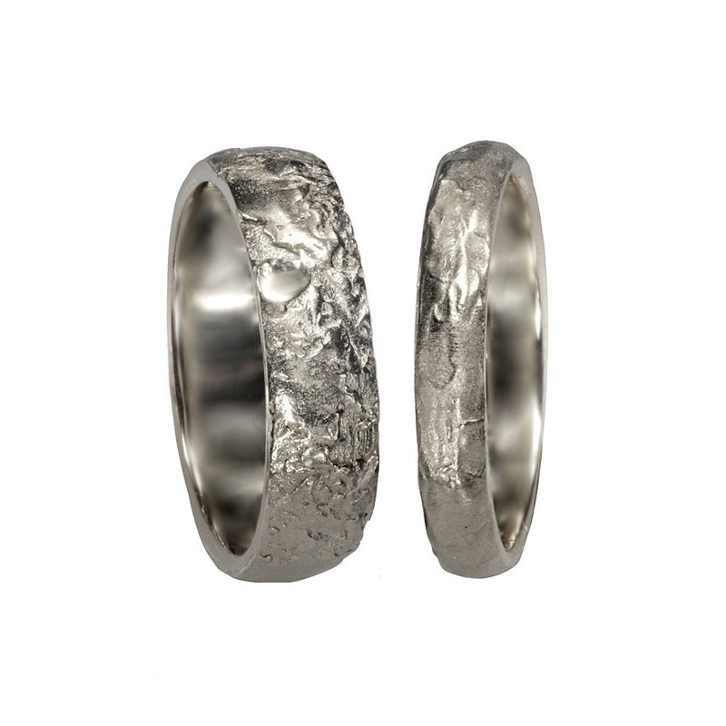 Rustic Wedding Ring - Etsy