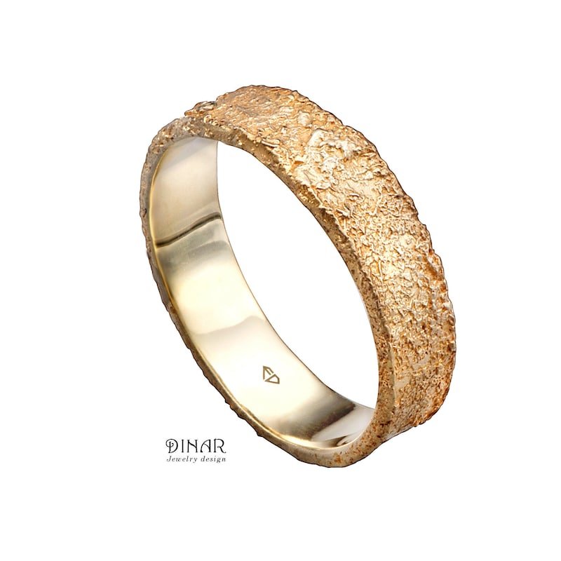 Organic Wedding Ring - Etsy