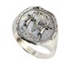 Jewish Ancient Hebrew Bible Silver Signet Ring, Israeli Antique Style ...