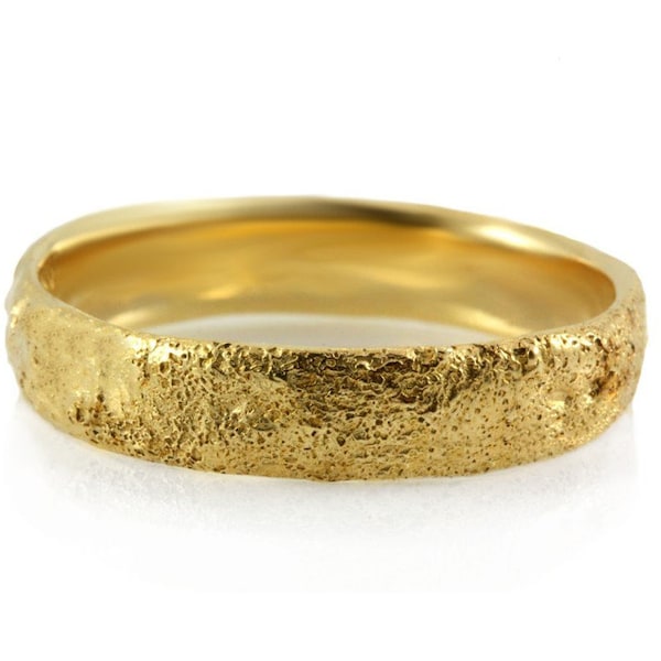 Rough Texture Ring - Etsy