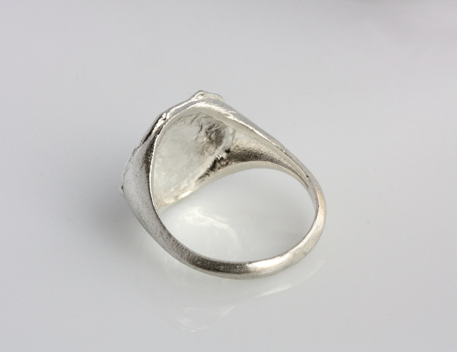 Jewish Ancient Hebrew Bible Silver Signet Ring, Israeli Antique Style ...