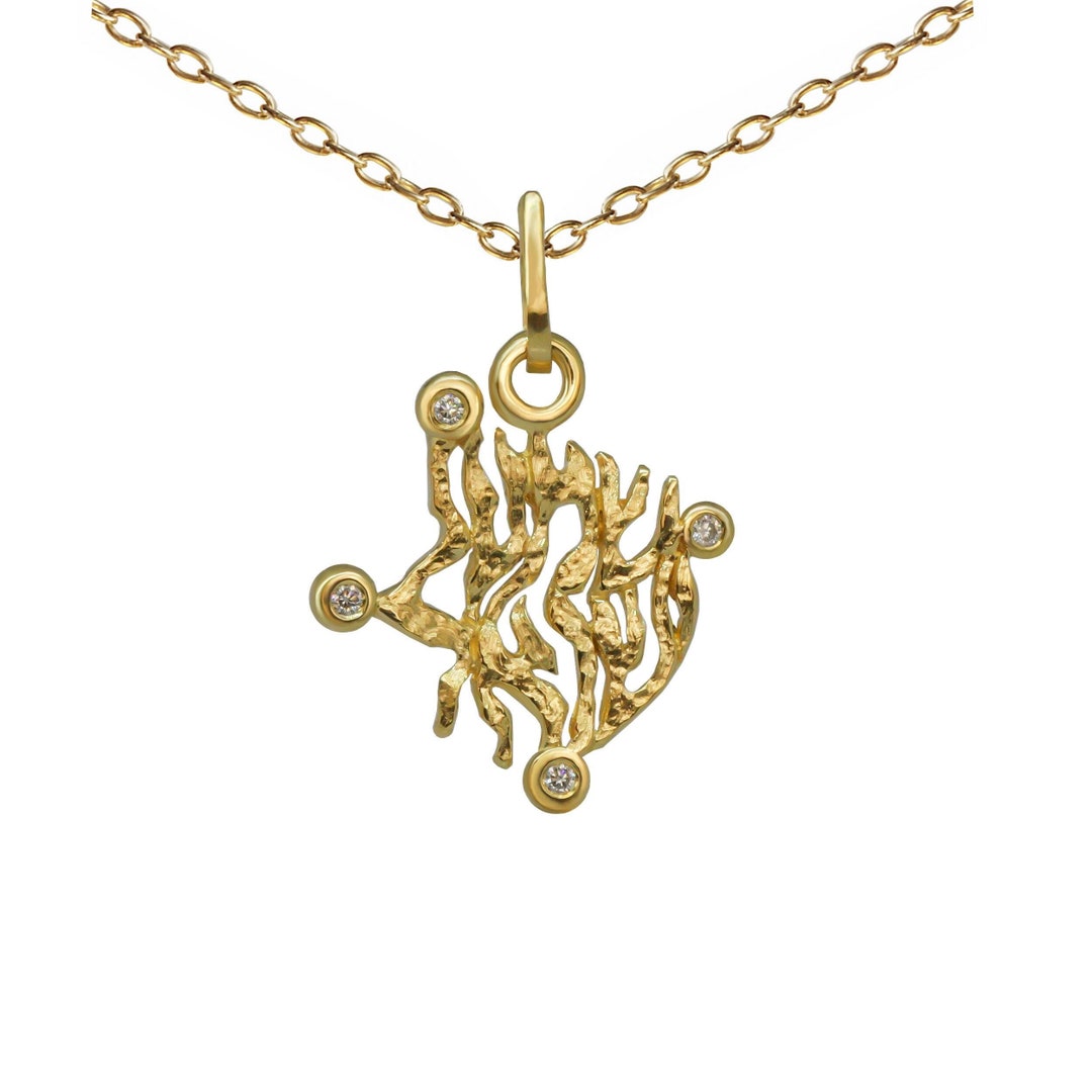 Shema Israel Pendant, Jewish Prayer Hebrew Pendant Necklace, Shema ...
