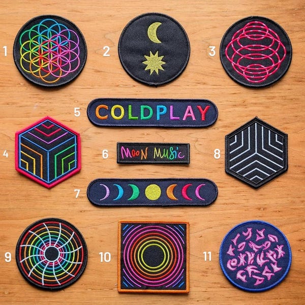 Coldplay - Etsy