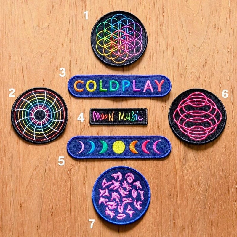 Coldplay - Etsy