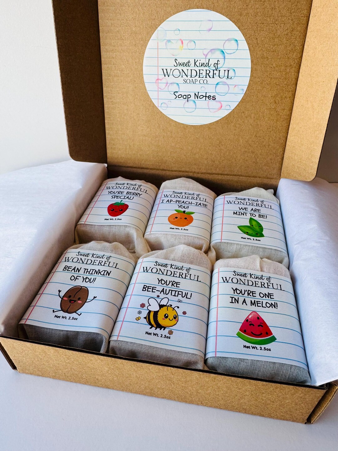 Handcrafted Soap Gift Box: Natural Artisan Soaps, Variety Scents - Etsy