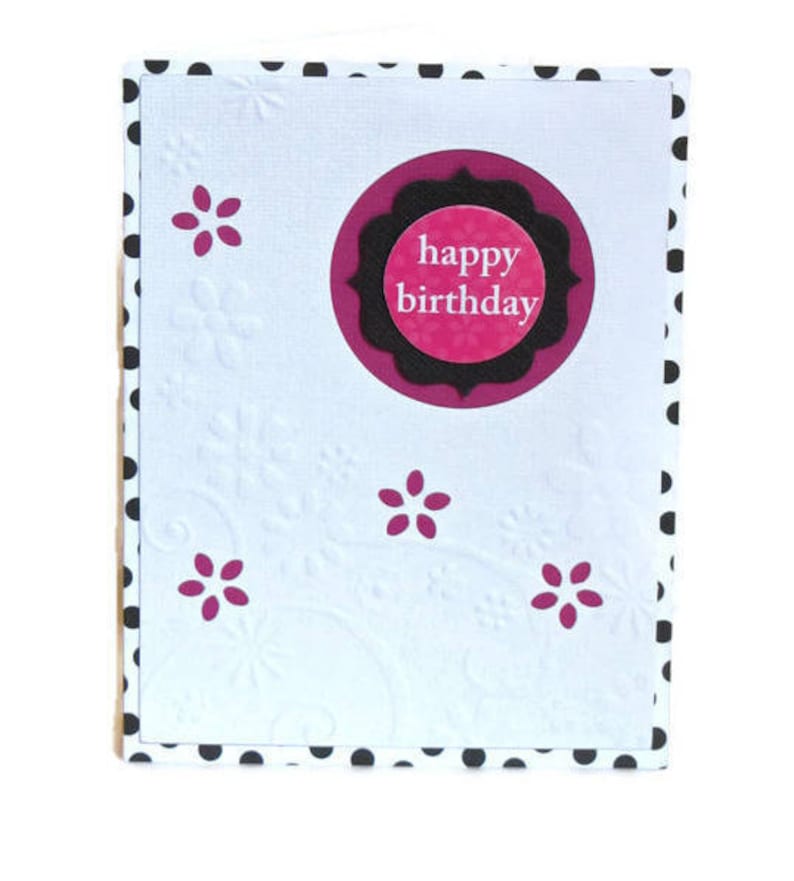 Birthday Greeting Card - Blank Inside - Etsy