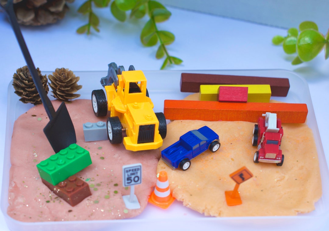 Construction Trucks Playdough, Cars and Trucks Playdough Kit ...