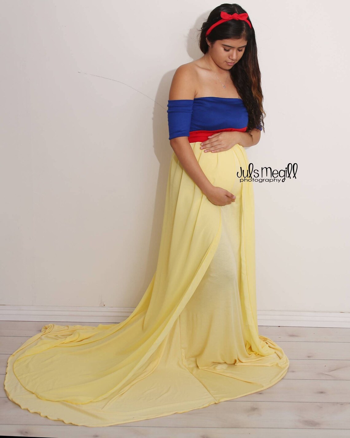 Disney Princess Maternity Gown Long Maternity Gown Maternity - Etsy