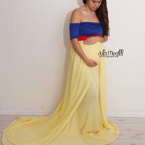 Disney Princess Maternity Gown, Long Maternity Gown, Maternity Gown for ...