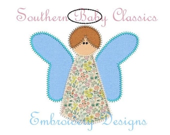 Angel applique | Etsy