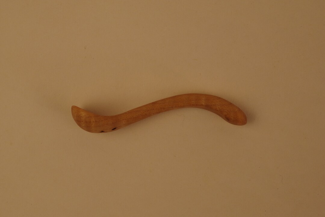 Salt Cellar Spoon in Curly Maple - Etsy