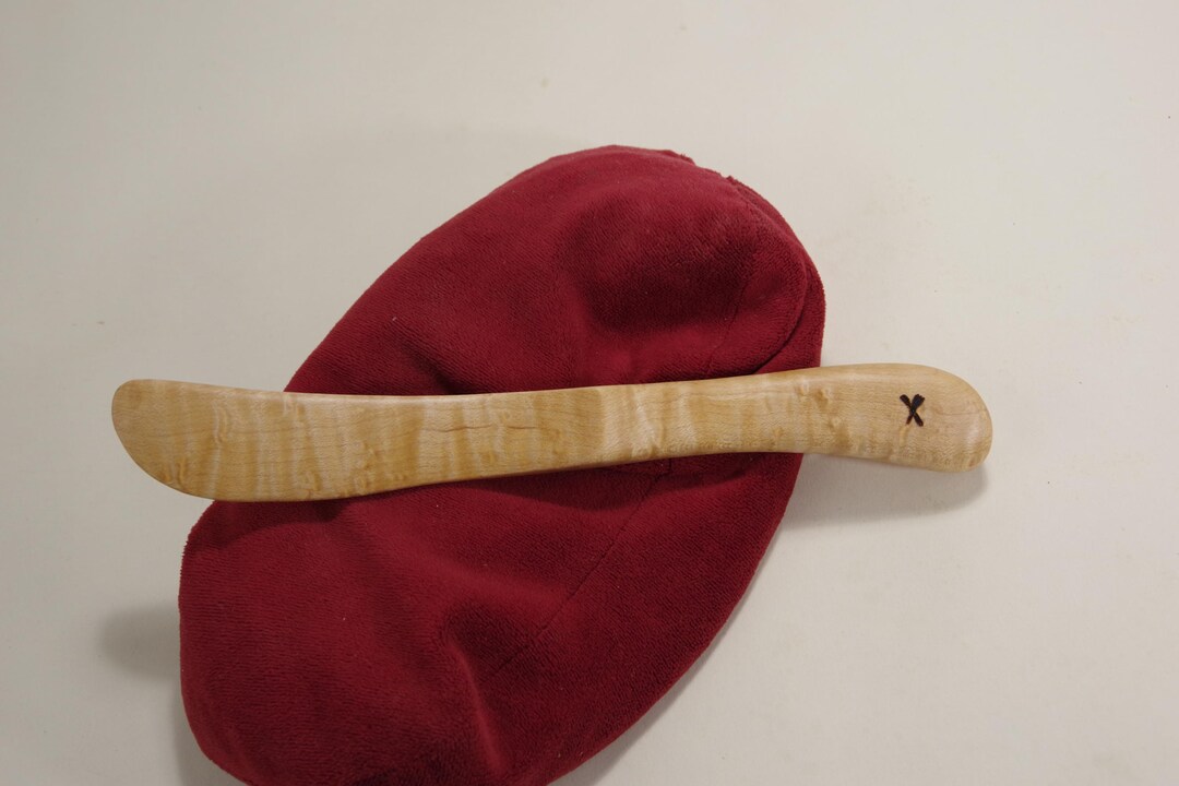 Long Handle Spreader/cheese Knife in Curly Maple - Etsy