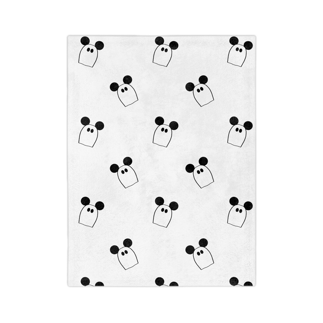 Ghosty Mouse Softest-ever Blanket White - Etsy