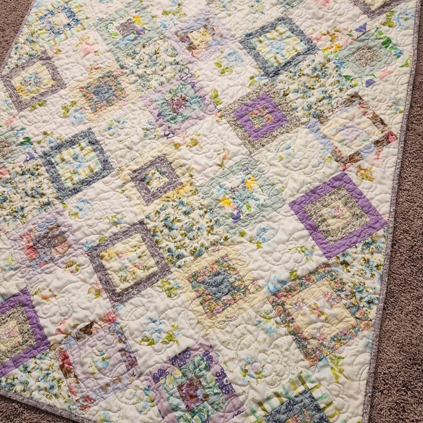 Romantic Quilt - Etsy