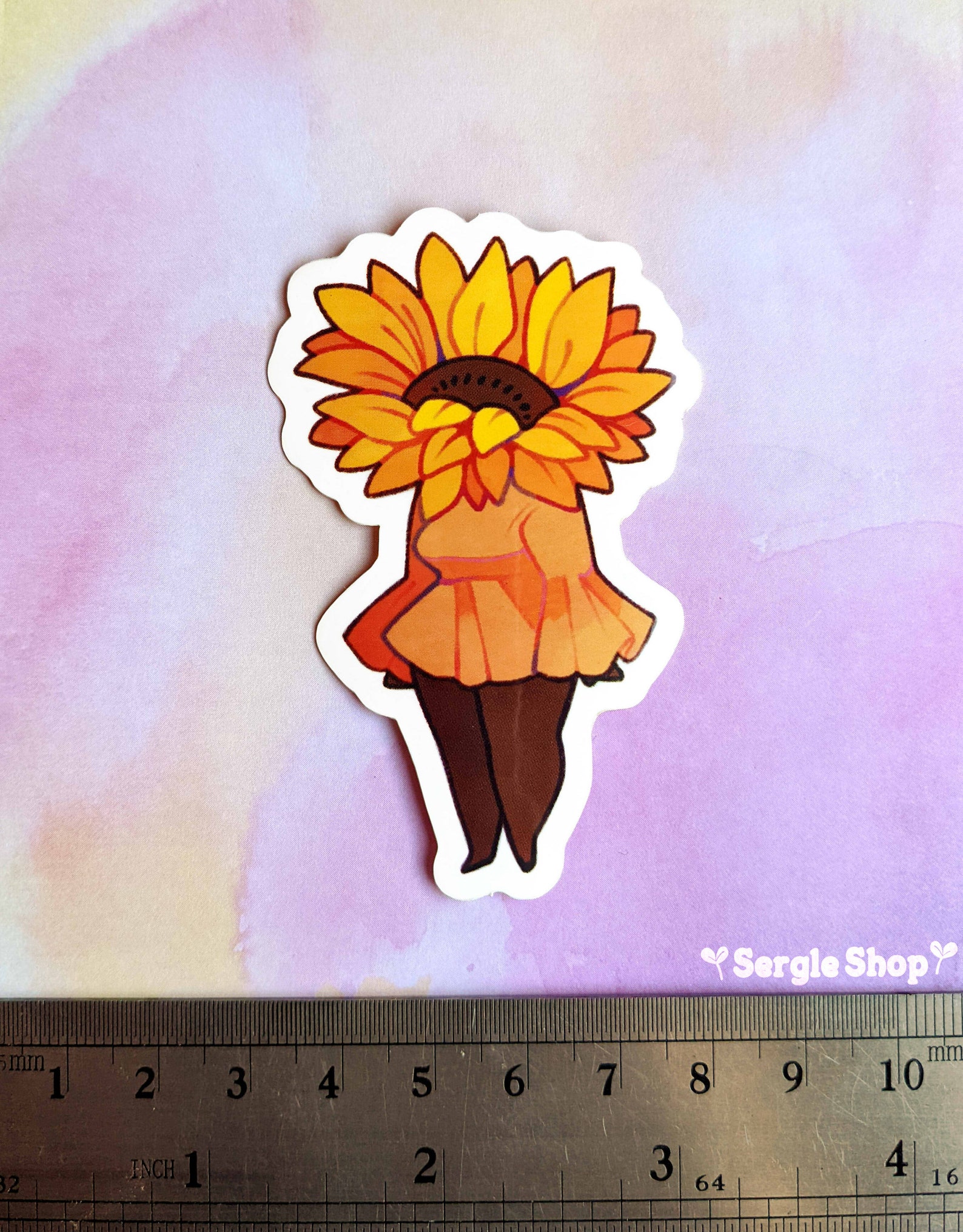 Flower Head Girls Sticker Set - Etsy