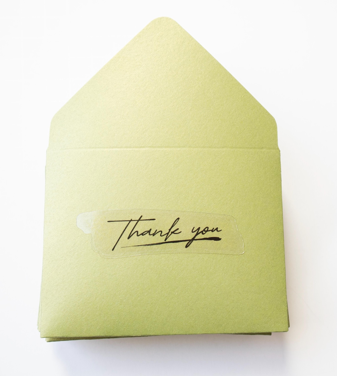 Green Thank You Envelopes, Tip Envelopes, Housekeeping, Thank You ...