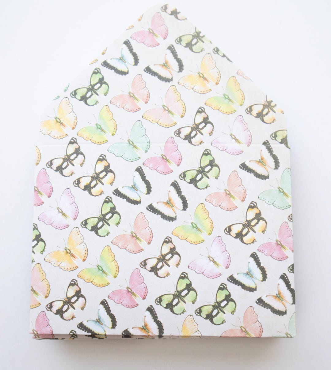 Pastel Butterflies Envelopes, Gift Card Envelope, Thank You, Tip ...