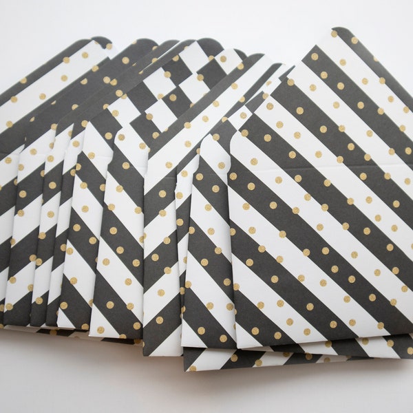 Polka Dot Envelopes - Etsy