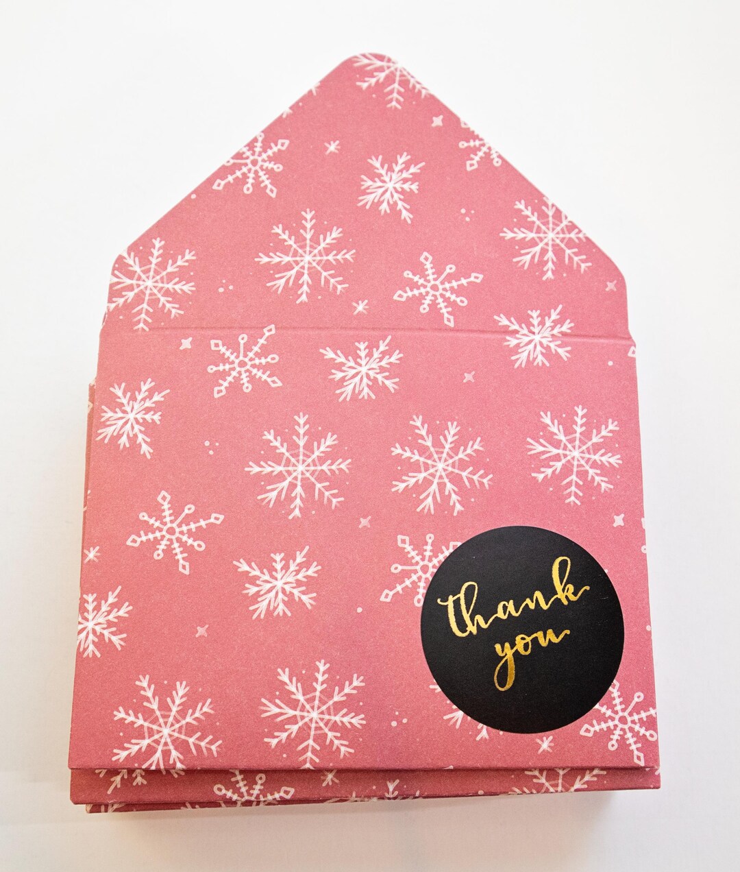 Red Snowflake Envelopes, Tip Envelopes, Housekeeping, Thank You, Small ...