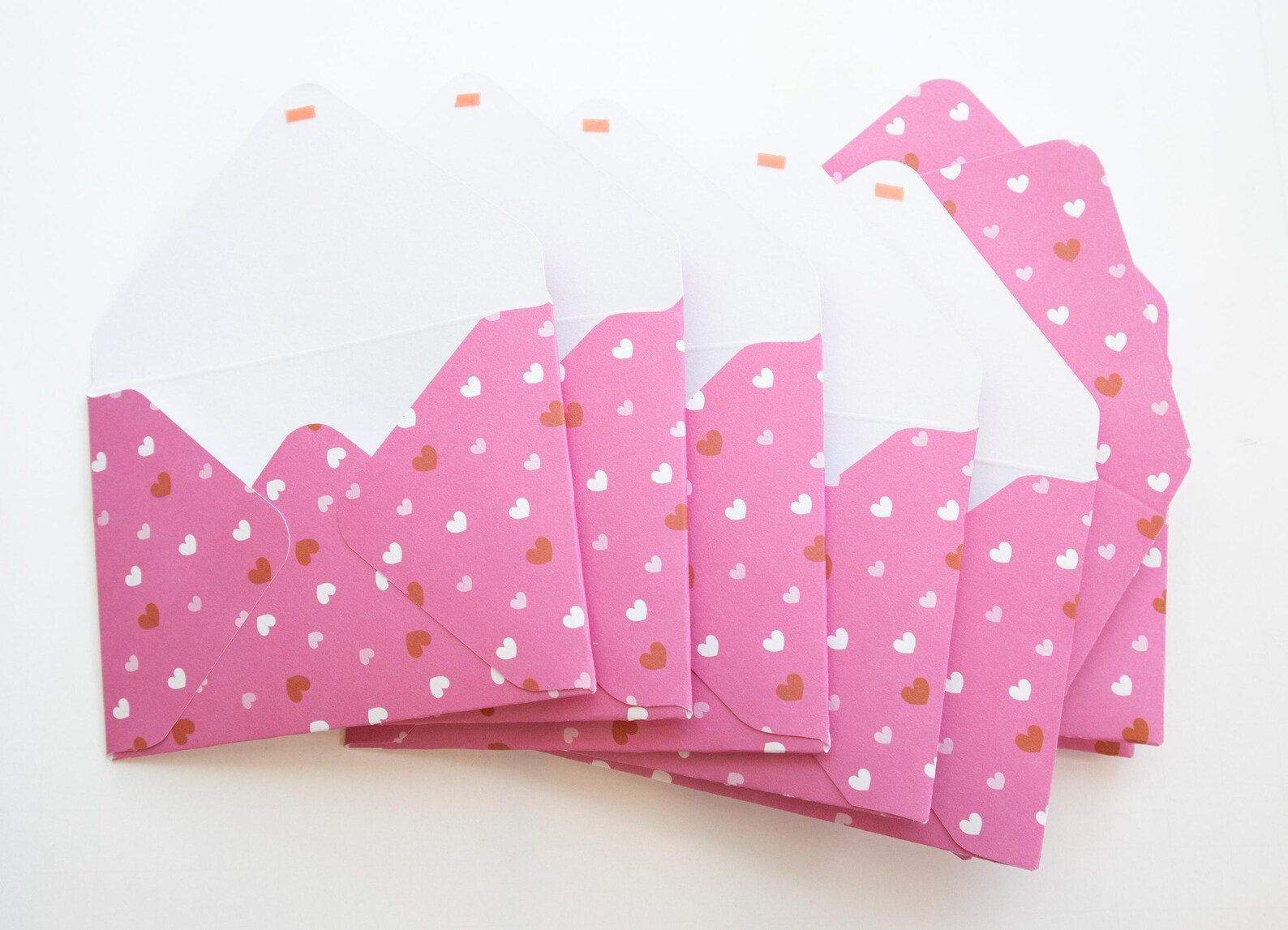 Tiny Hearts Envelopes, Tip Envelopes, Class Valentine Envelopes, Thank ...
