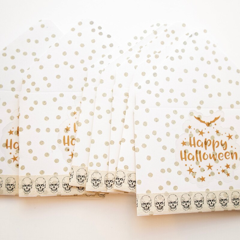 Polka Dot Envelopes - Etsy