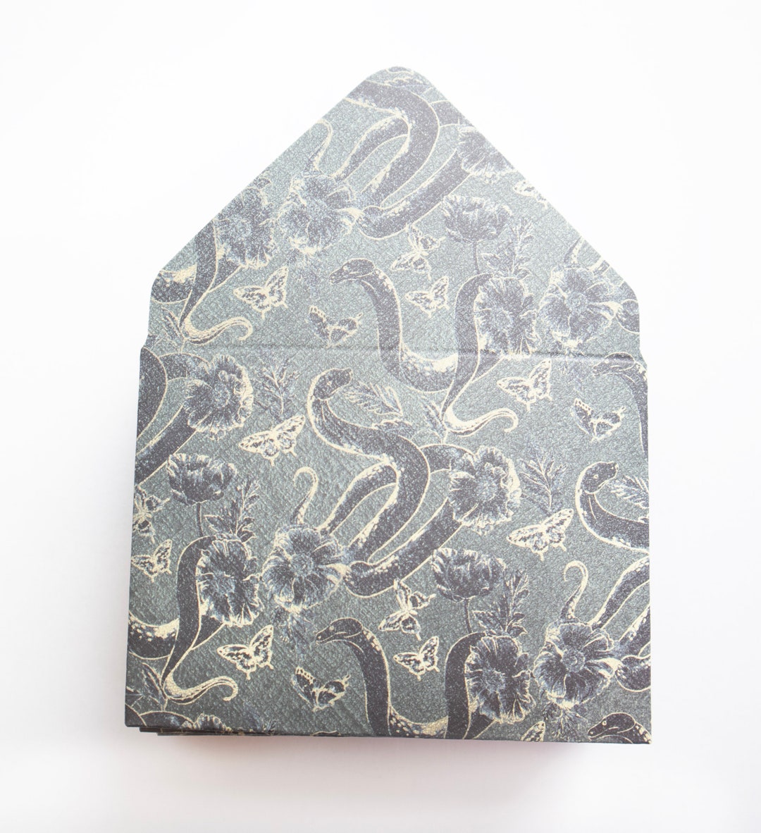 Hunter Green Snakes Hands Envelopes, Tip Envelopes, Housekeeping, Thank ...