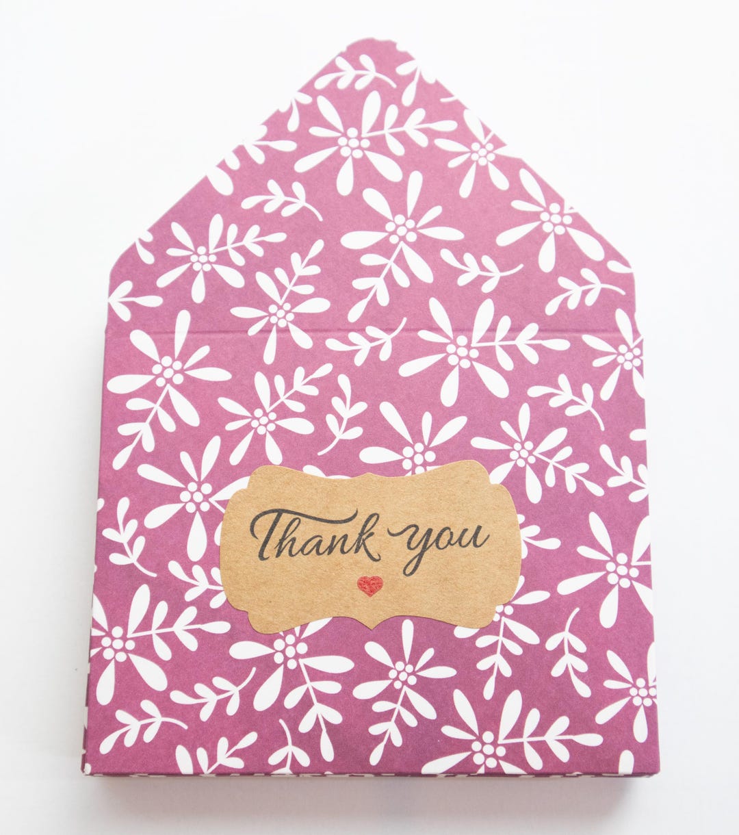 Raspberry Stems Envelopes, Tip Envelopes, Housekeeping, Thank You ...