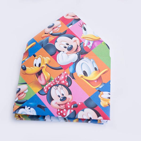 Mickey Mouse Tip Envelopes - Etsy