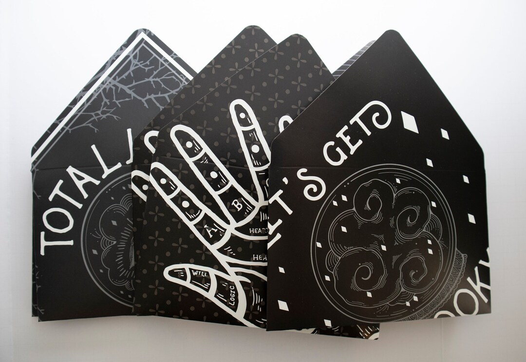 Spooky Halloween 4x6 Envelopes, Tip Envelopes, Housekeeping, Thank You ...