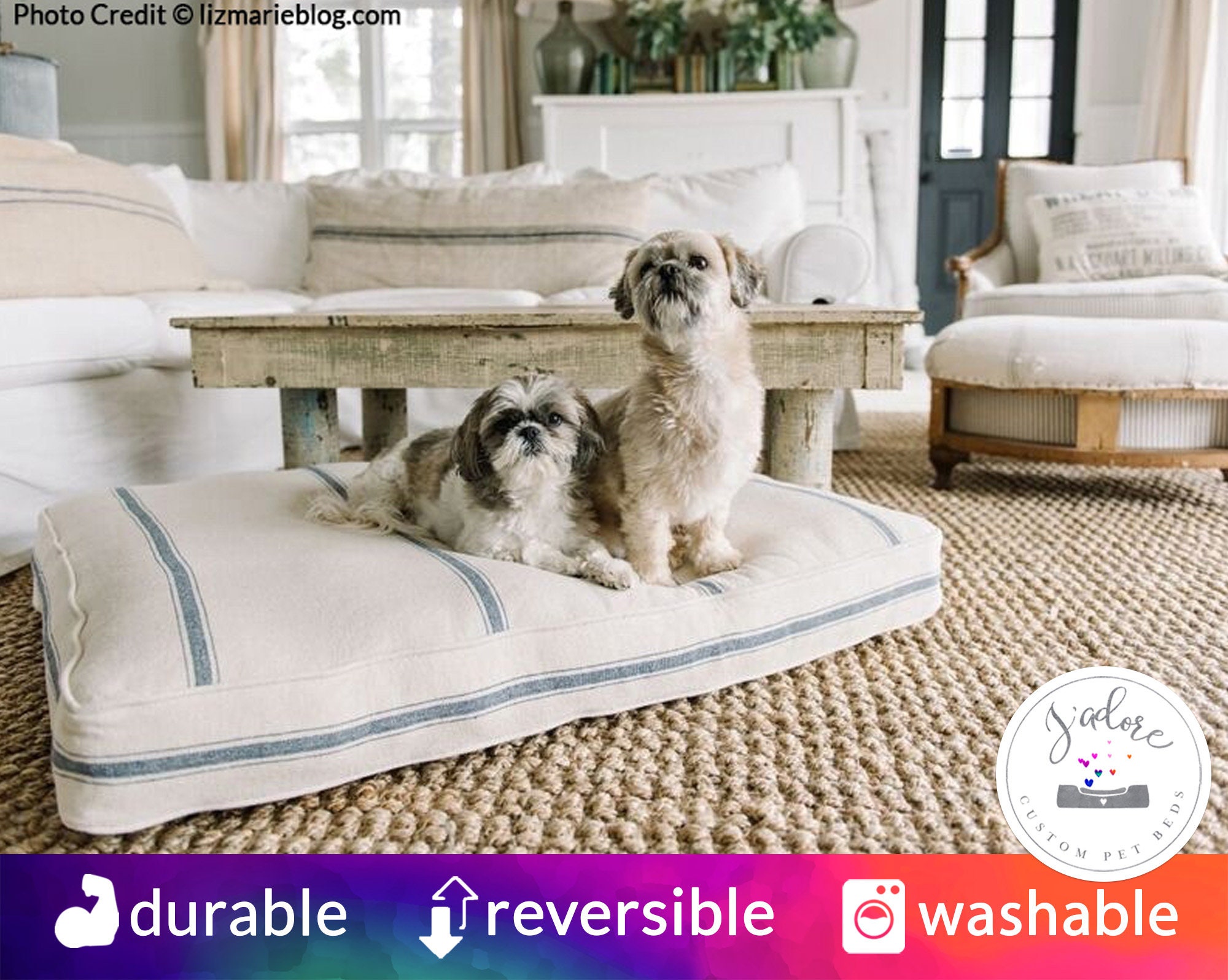 Feed Sack Dog Bed With Plush Insert Farmhouse Dog Bed Grain Etsy feed-sack-dog-bed-with-plush-insert-farmhouse-dog-bed-grain-etsy