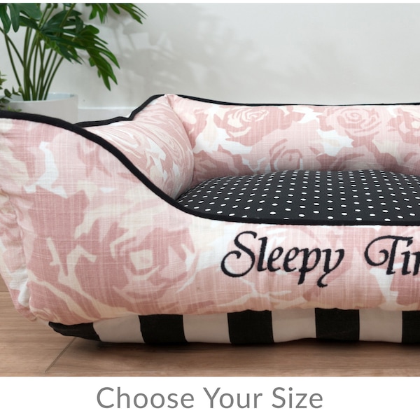 Pink Dog Bed - Etsy