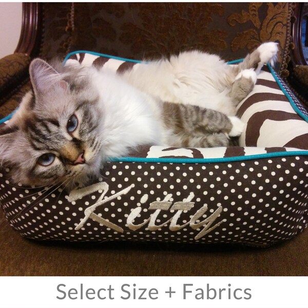 Cute Cat Bed - Etsy