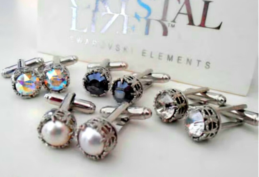 Personalized Art Deco Filigree Best Man Cufflinks for Shirt, Wedding ...